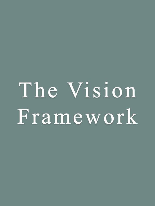 The Vision Framework – Justin McLeod